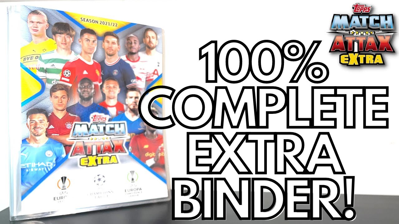RELICS, PARALLELS & MORE! | TOPPS MATCH ATTAX EXTRA 2021/22 COMPLETE ...