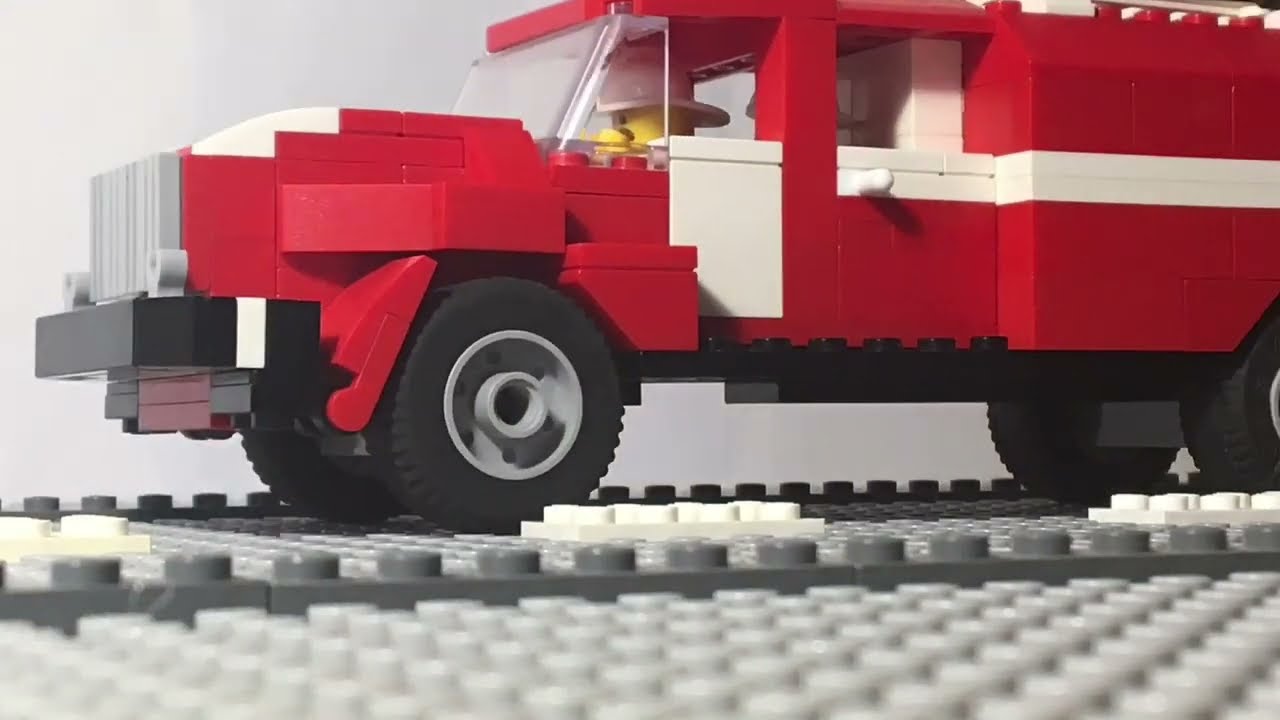 Lego Chernobyl Fire Engine Short - YouTube