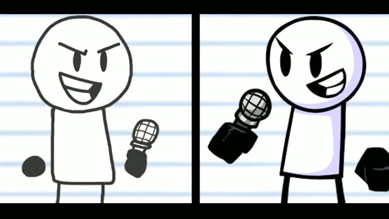 mix fnf sketchy vs sketchy remastered ( line art ) - YouTube