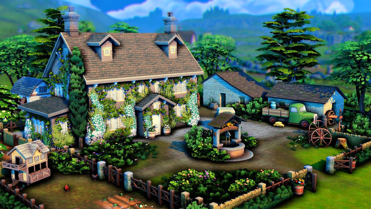 Farmhouse The Sims 4 - Photos