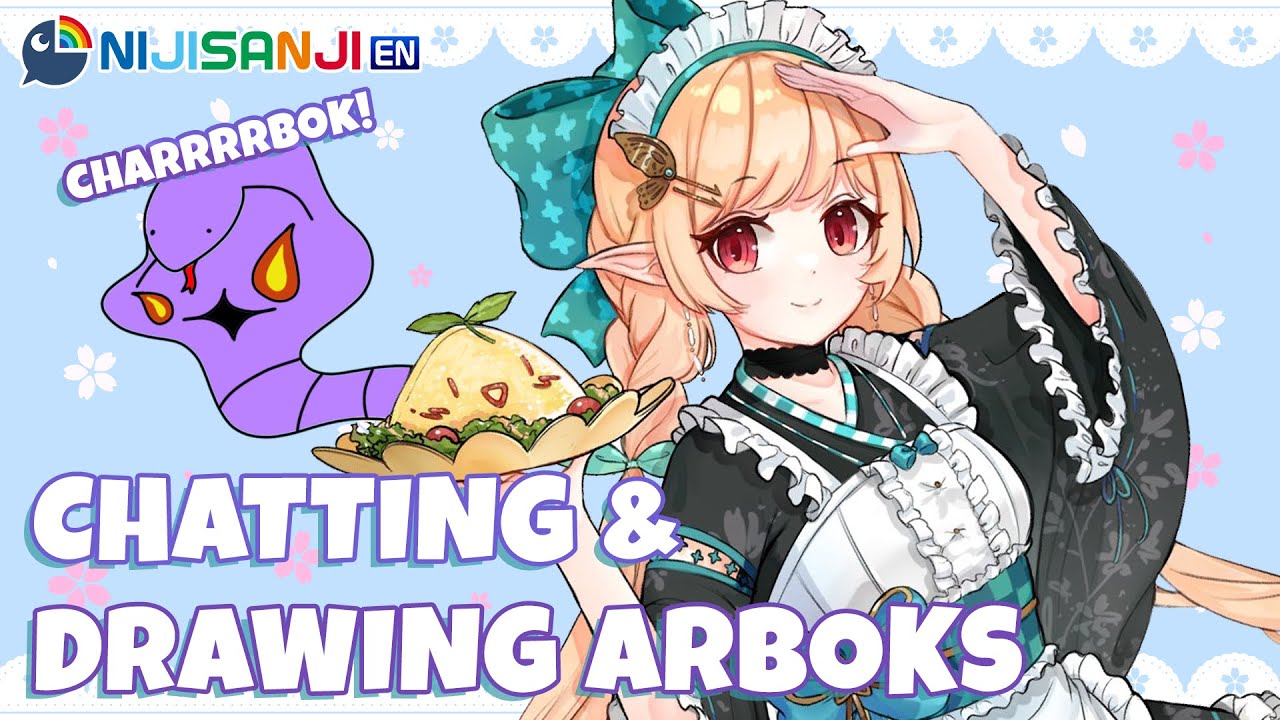 【CHATTING & DRAWING ARBOKS】charrrbok!【NIJISANJI EN | Pomu Rainpuff】 - YouTube