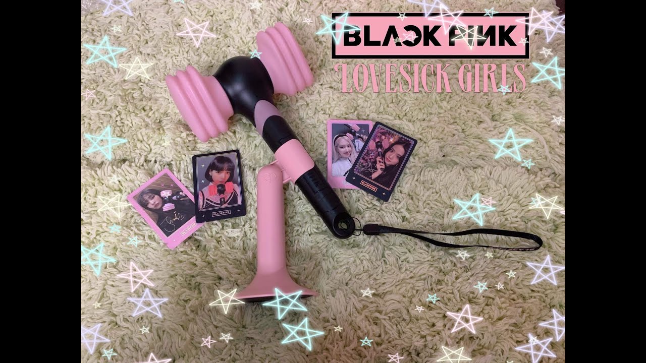 (ASMR) BLACKPINK Lightstick Ver. 2 Limited Edition Unboxing 😀💖 - YouTube