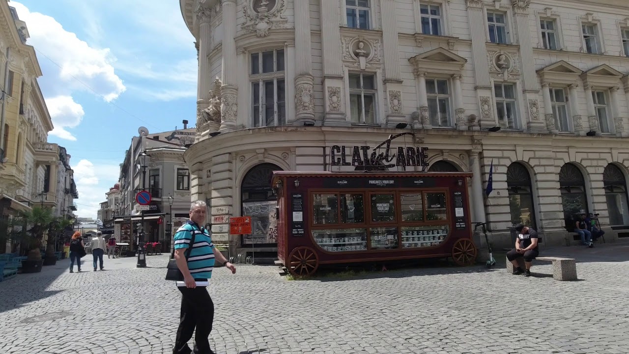 Bucharest Walking Tour in 48 minutes - YouTube