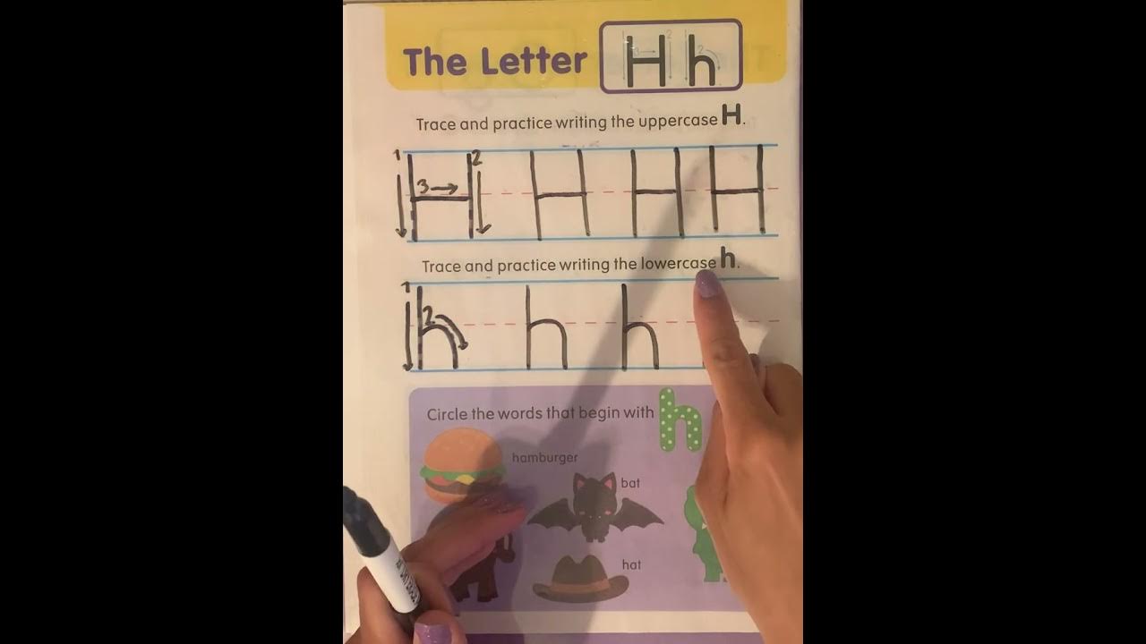 Alphabet Letter H | Uppercase and Lowercase Letters | Alphabet ...