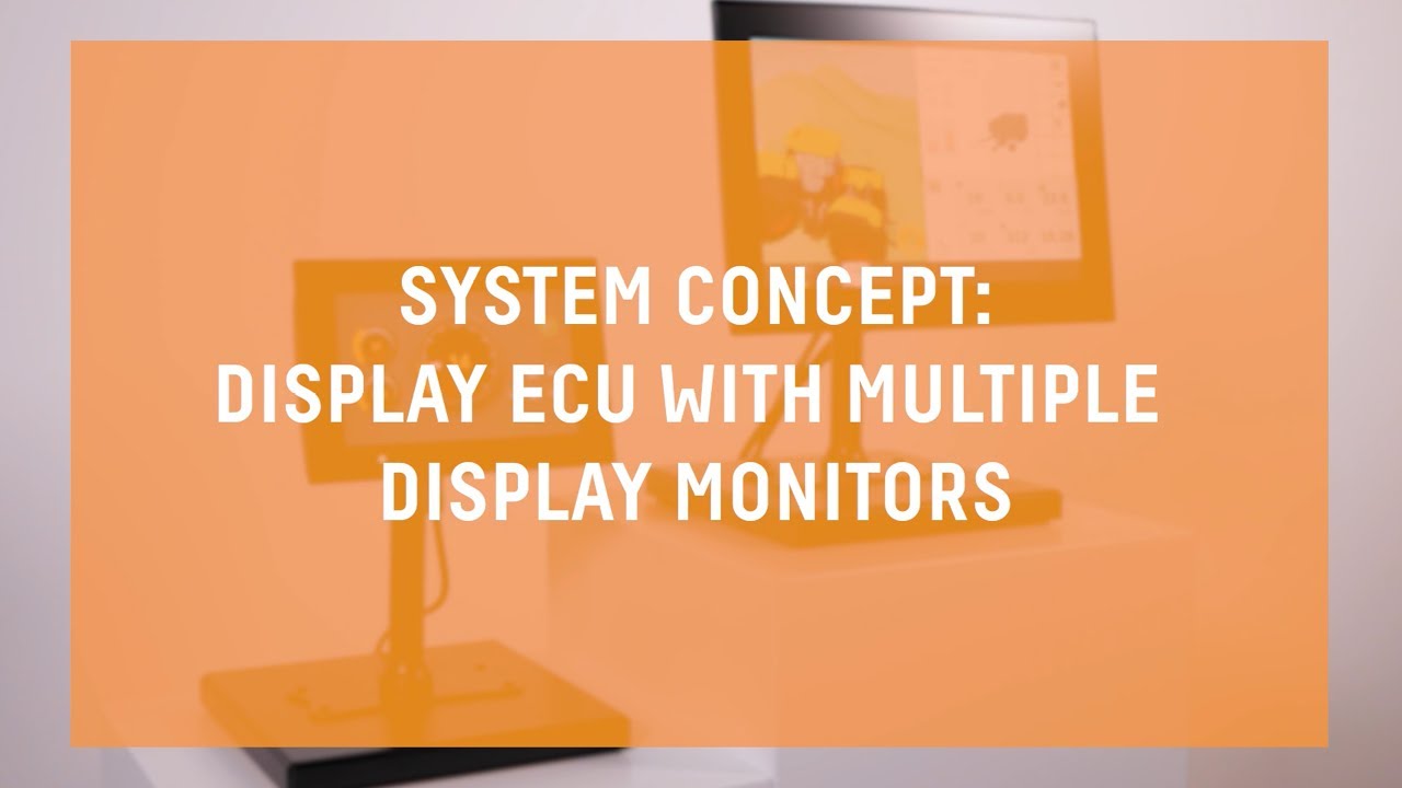 ECU with multiple monitors - YouTube