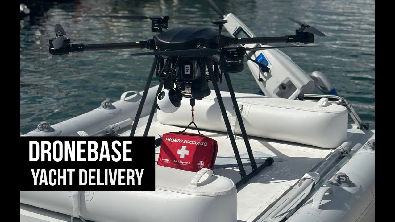 Revolutionizing Yacht Delivery: Introducing the DroneBase X1000 - YouTube