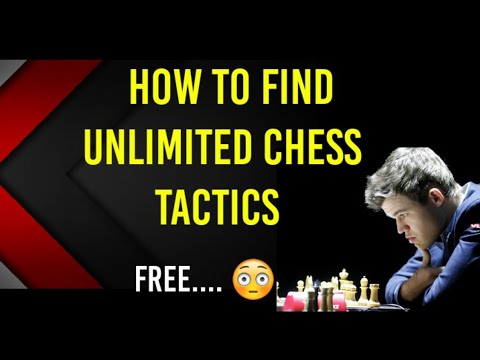How to Find Unlimited Chess Tactics || Unlimited Puzzles || Lichess.org ...