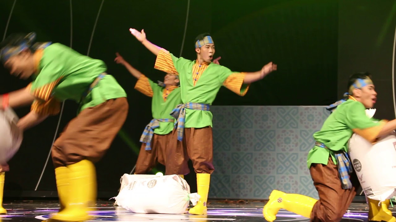 Festival Kesenian MAKSAK Malaysia 2017 Tarian Rakyat Negeri Perak - YouTube