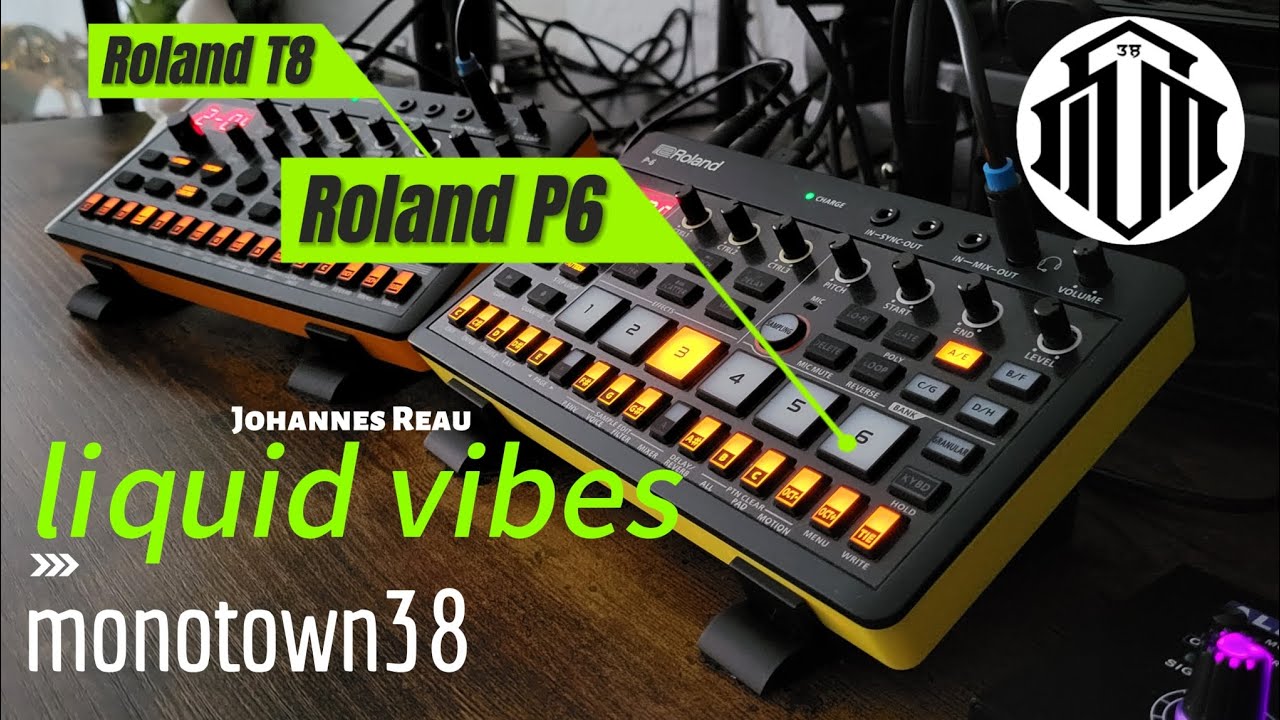 💦liquid finger #jam | Roland T8-P6 aira | #electronicmusic #dawless ...