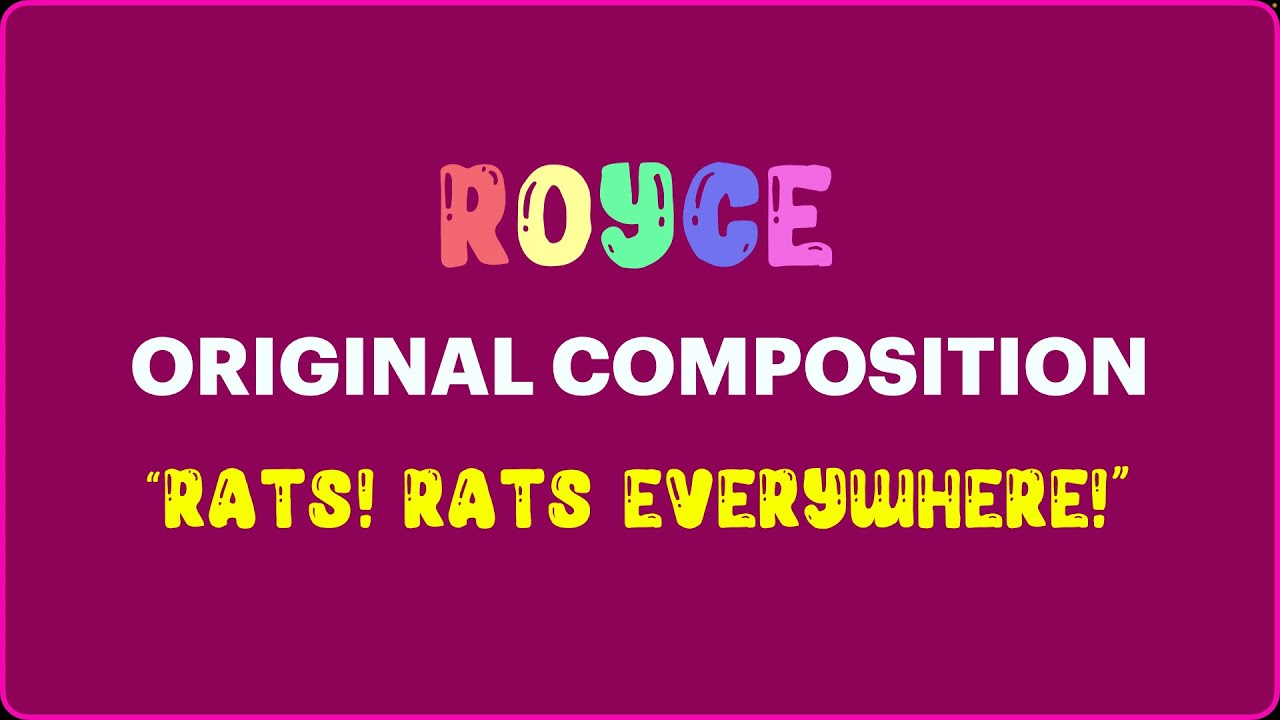 Rats! Rats Everywhere! - Original Composition - YouTube