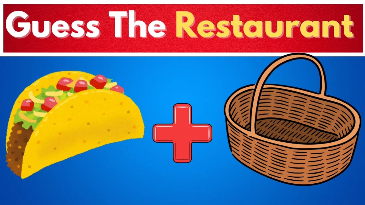 Can You Guess The Restaurant By Emojis 🍟🍕/ Guess The Restaurant/ #quiz ...