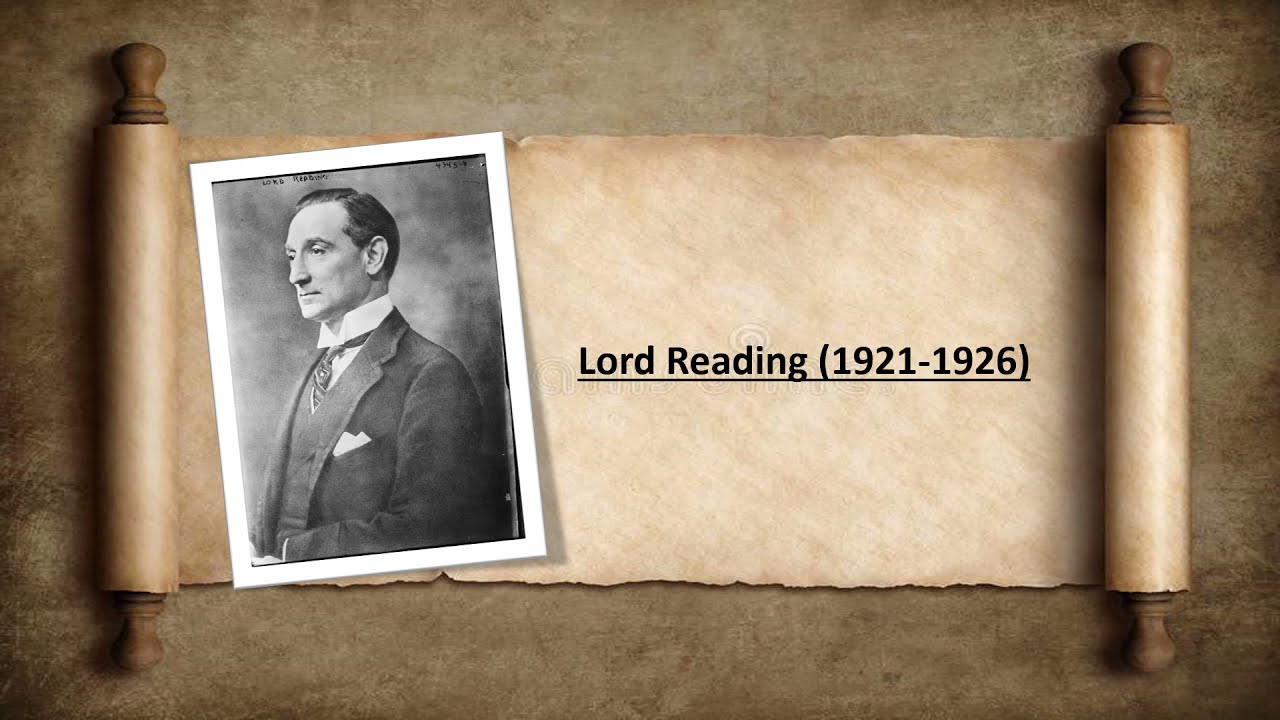 Lord Reading (1921-1926) in Hindi - YouTube