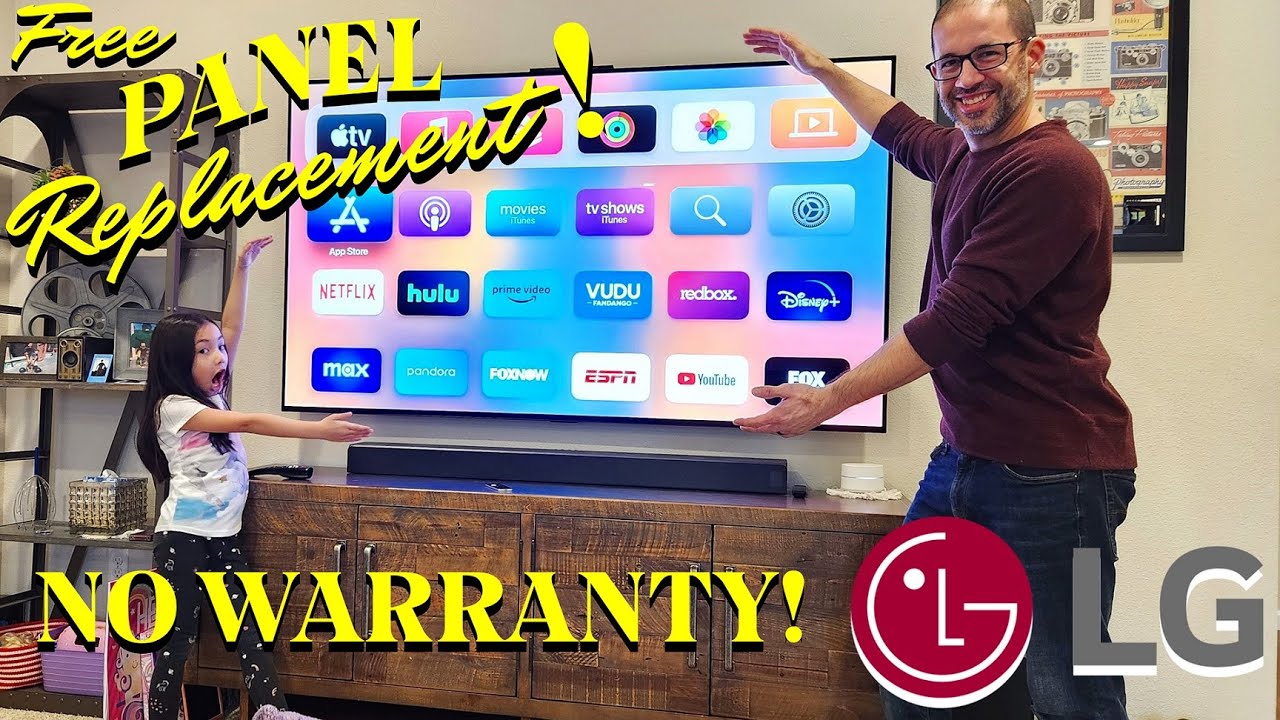 Dead OLED LG Panel Fixed For FREE!!! Out of Warranty! How LG Took Care ...