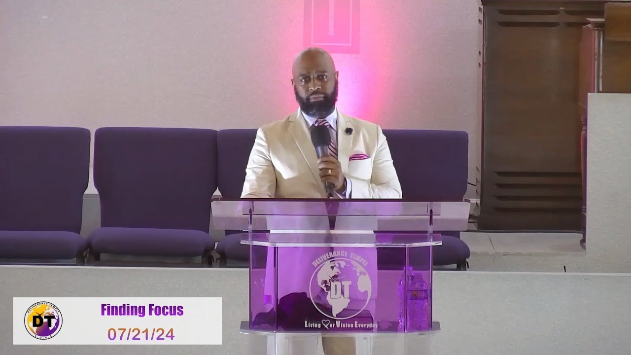 Finding Focus - Pastor Andre Mitchell - YouTube
