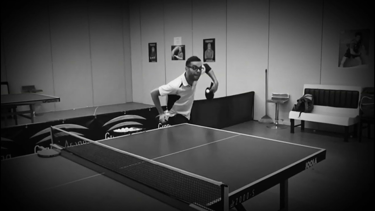 slow motion ping pong serve - YouTube
