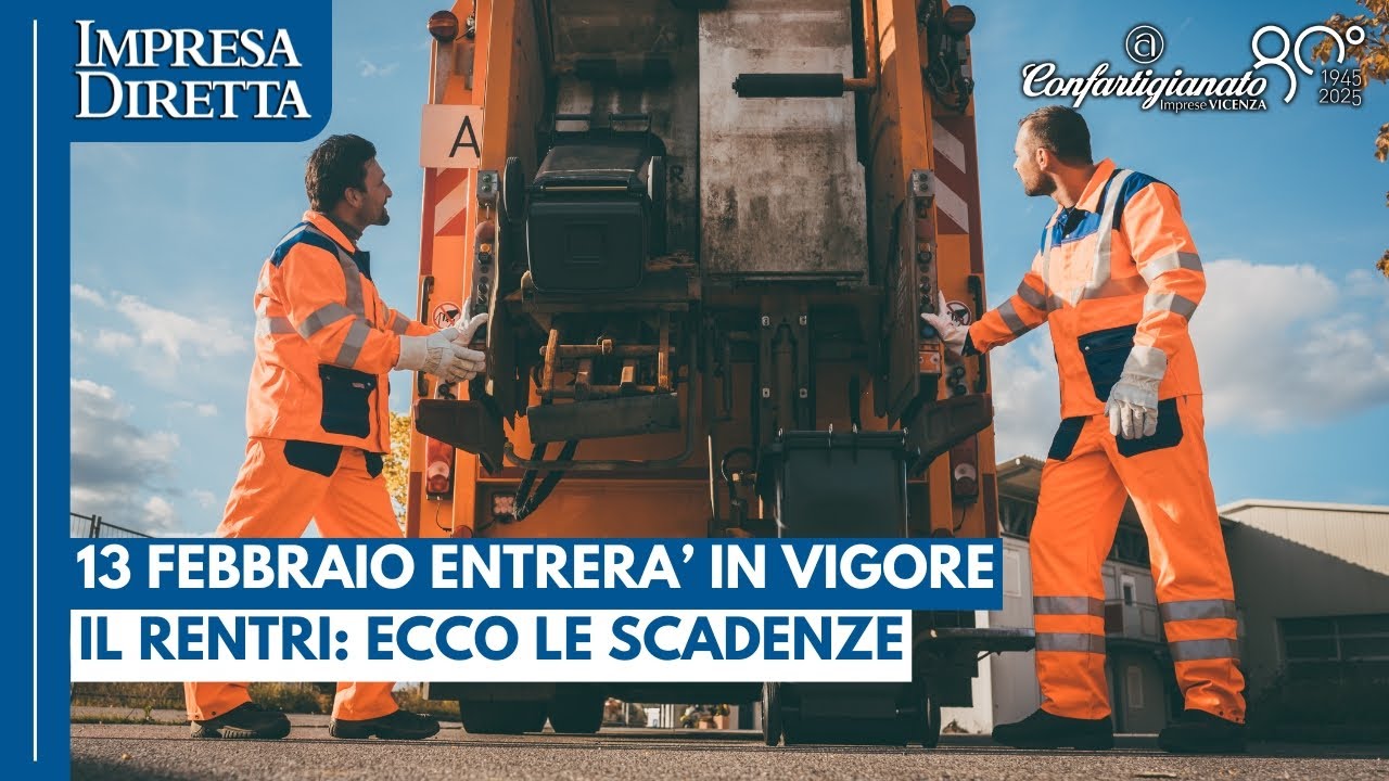 RENTRI: attivo dal 13 febbraio il registro elettronico nazionale per la ...