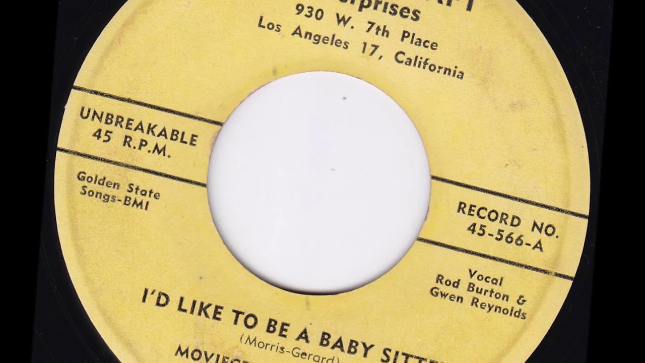 ROD BURTON I'd Like To Be A Baby Sitter MOVIE CRAFT 1956 - YouTube