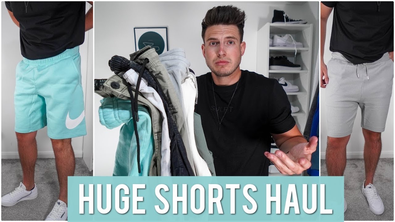 HUGE Shorts Try-On Haul | Best Summer Shorts For Men 2021 - YouTube