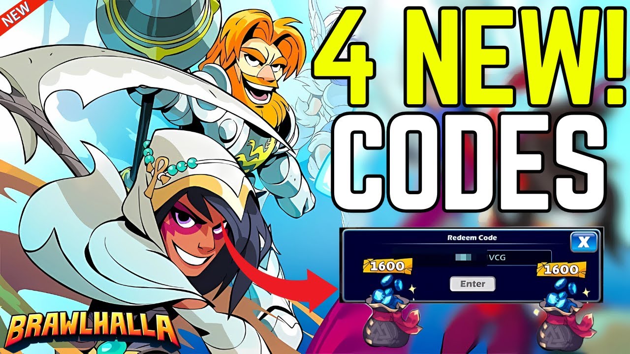 ⚠️NOVEMBER UPDATE⚠️CODES BRAWLHALLA CODES 2024 -BRAWLHALLA CODES -BRAWLHALLA PROMO CODE - YouTube