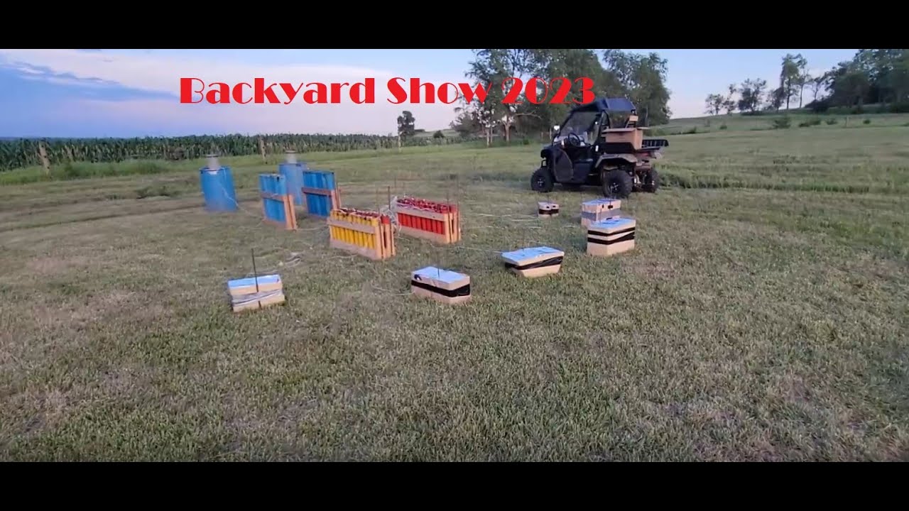 Backyard Pyro Musical 2023 - YouTube