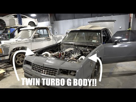 TWIN TURBO G BODY FIRST START AFTER 2 YEAR BUILD!!!! - YouTube