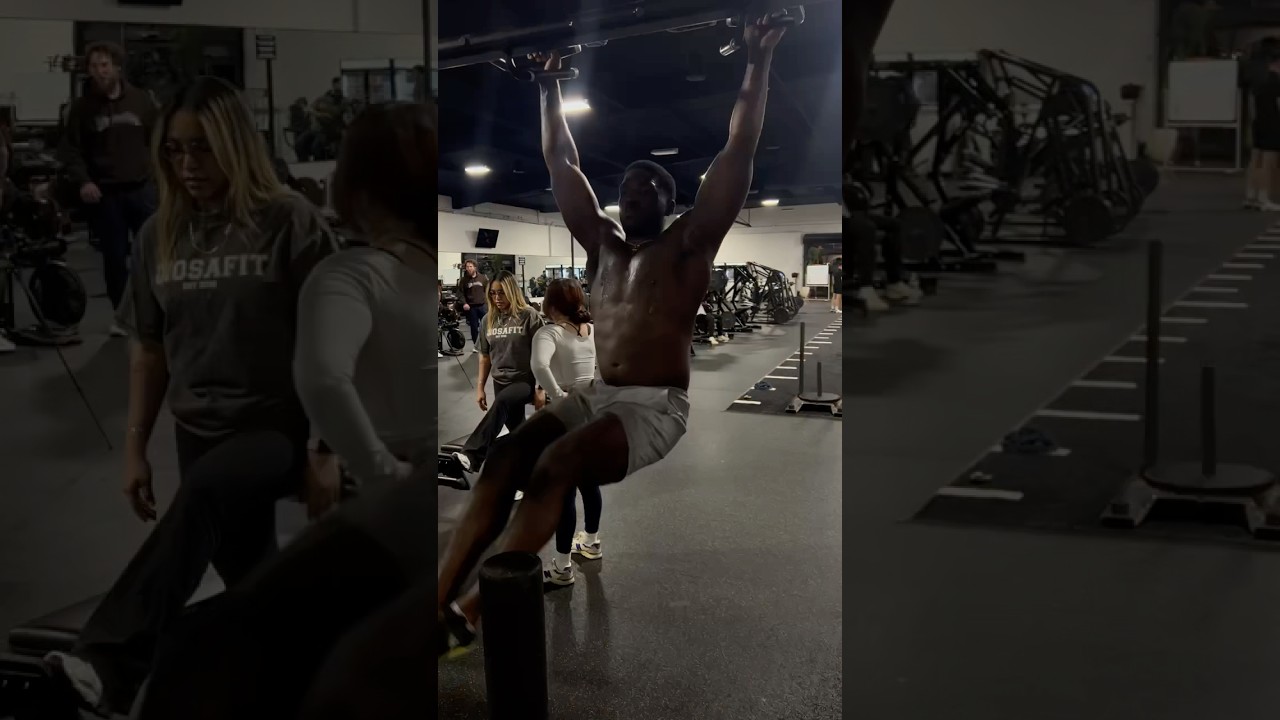 Week2 Day2: Bench, pushups, pull-ups, rows, sleds & arms—birthday grind doesn’t stop. #workout ...