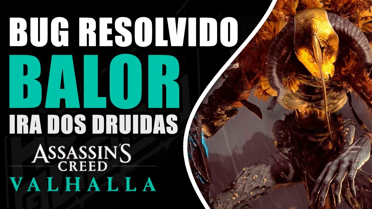 COMO DESBUGAR A LUTA COM BALOR NA DLC IRA DOS DRUIDAS EM AC VALHALLA ...