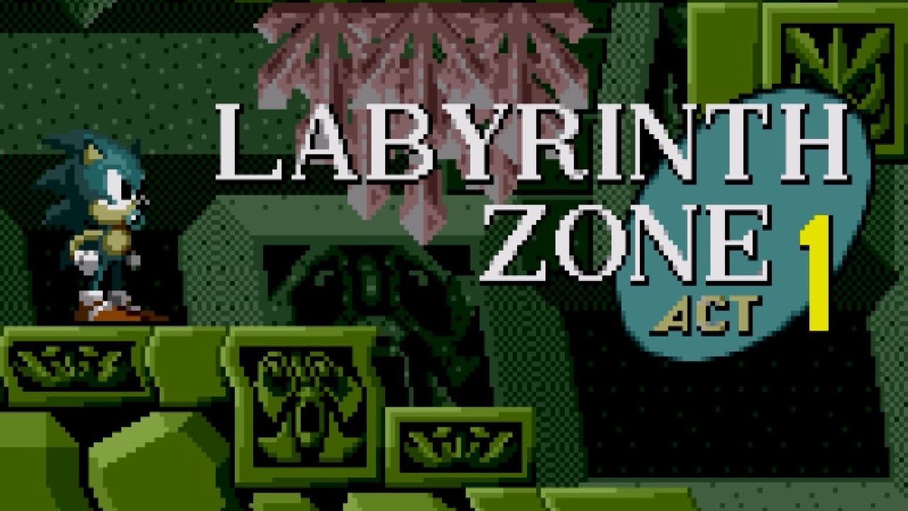 Underwater Labyrinth Zone [Sonic hacks Gameplay] - YouTube