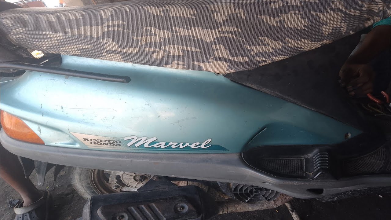 2 Stok kinetic Honda marvel scooter stating poblem - YouTube