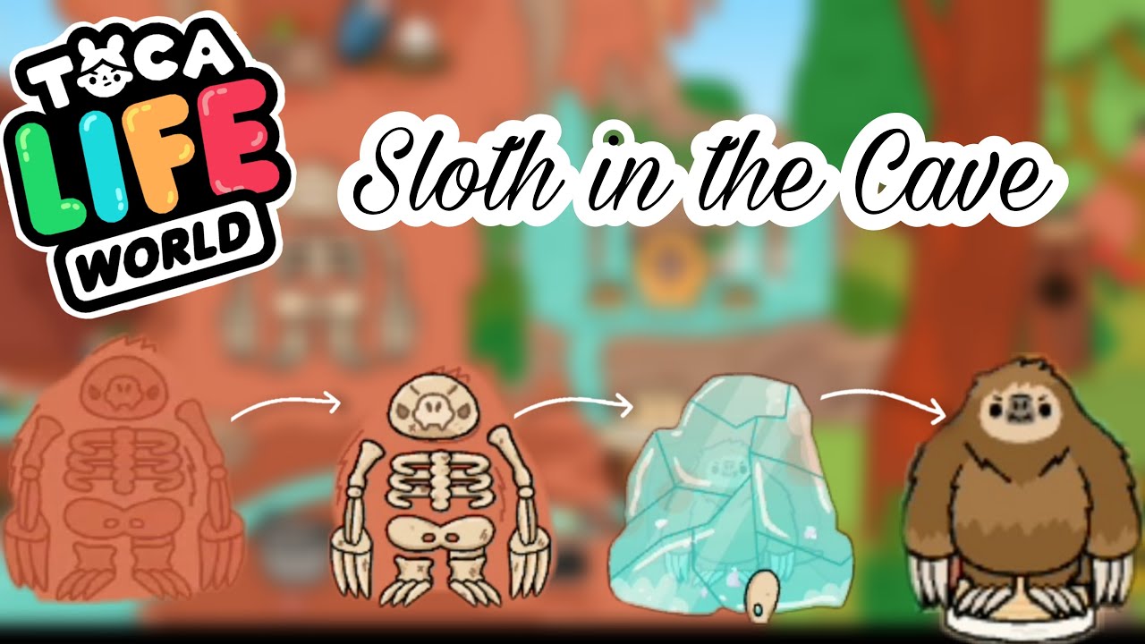 Finding The Body Parts of a sloth | Toca Life World - YouTube