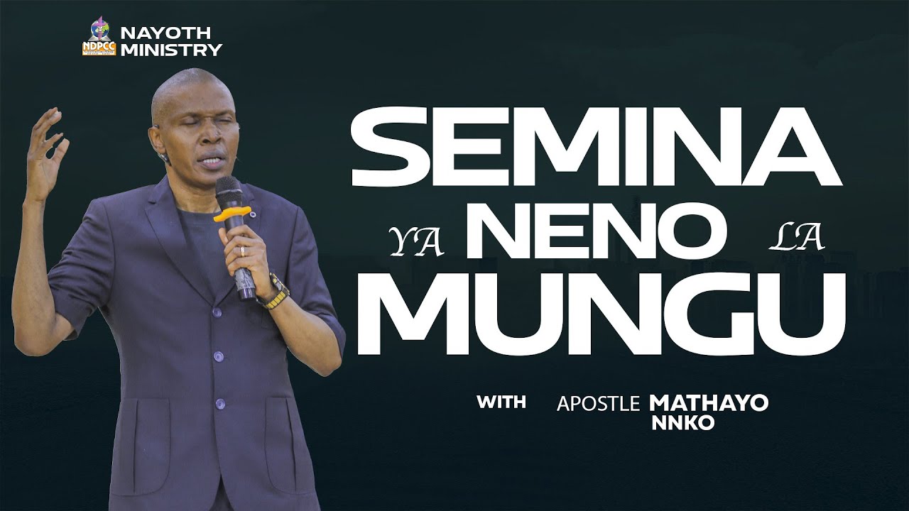 DAY 01 MAMBO YA MSINGI YA KUJUA ILI KUZIPOKEA AHADI ZA MUNGU | APOSTLE ...