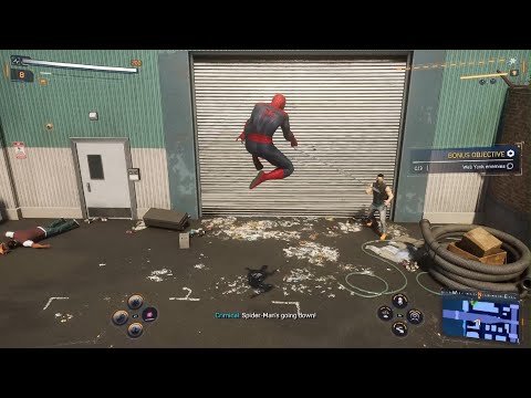Spider-Cop dialogue in Spider-Man 2
