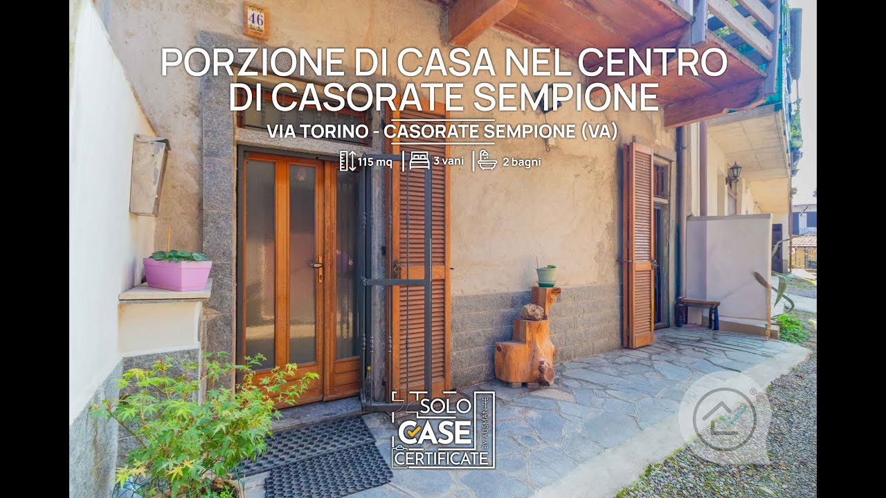 Porzione di casa nel centro di Casorate Sempione | Solo Case ...