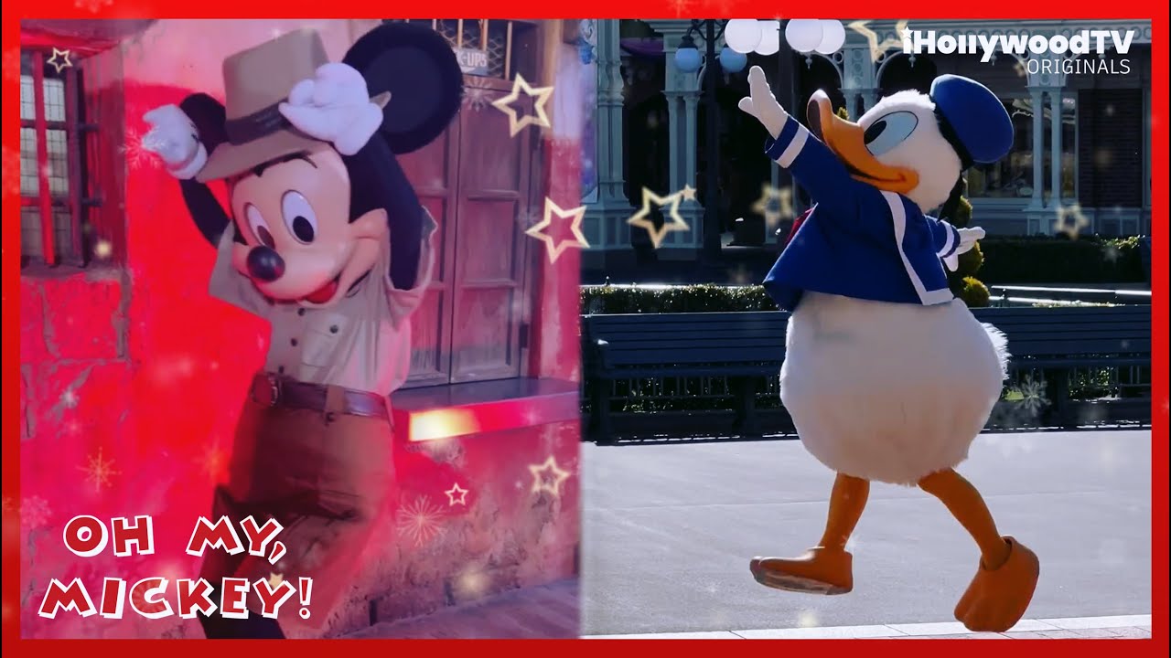 Mickey & Friends Show Off Hilarious Dance Moves | Disney Parks - YouTube