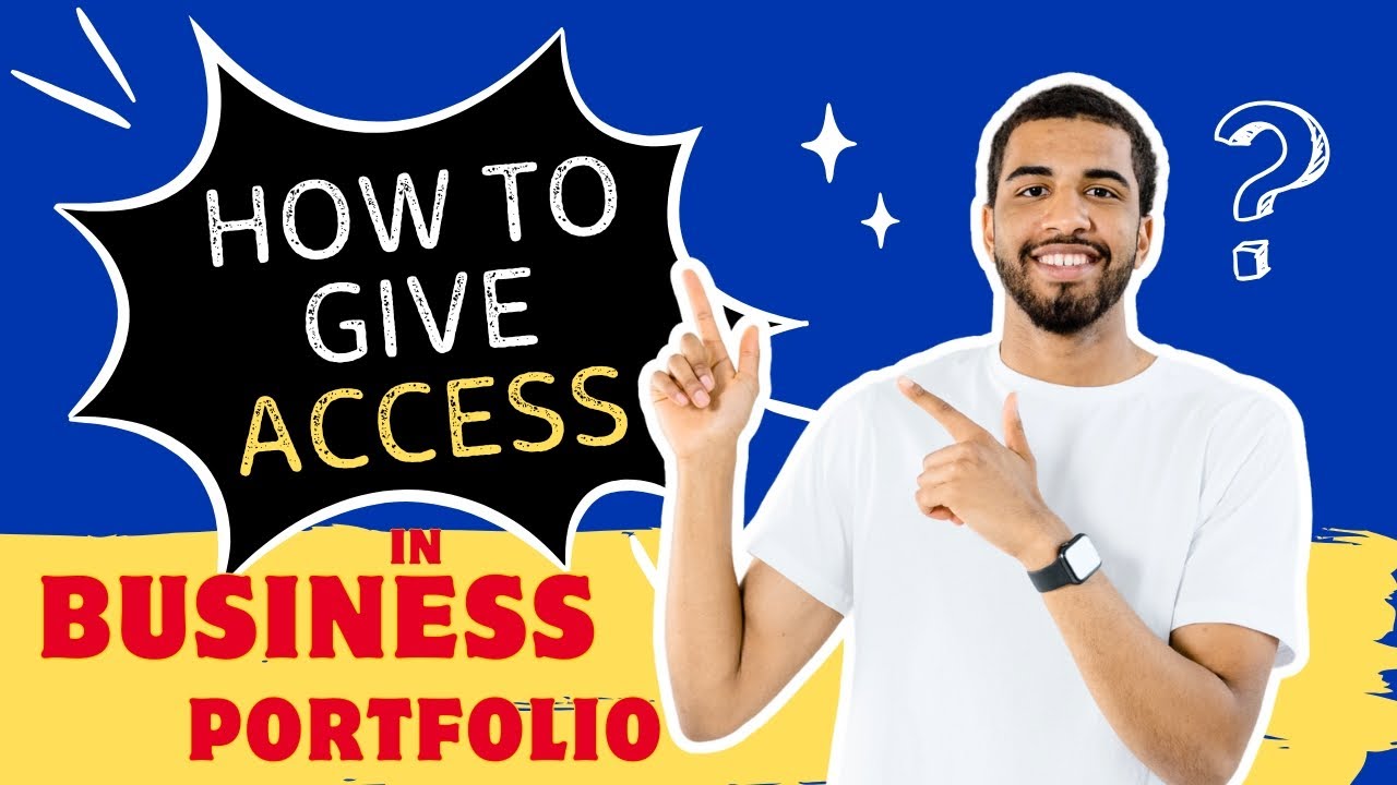 How to Give Business Portfolio Access I Business Manager I facebook ...