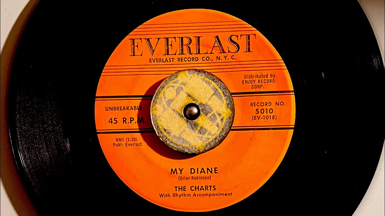 THE CHARTS “ MY DIANE “1958 doo wop Harlem, New York - YouTube