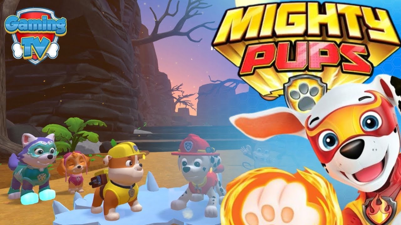 paw patrol the mighty pups volcano rescue | ultimate gameplay episode ...