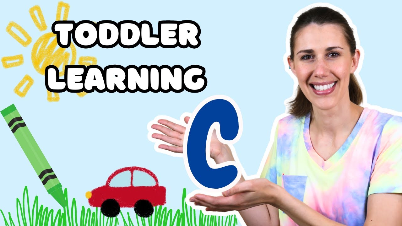Toddler and Preschool Learning Video - Letter C - Learn First Words ...