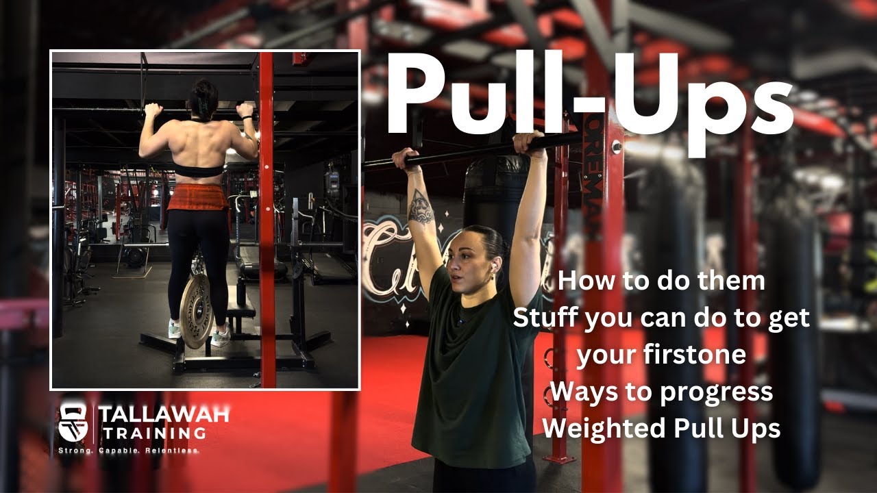 Pull Ups; How to do them, Ways to progress - YouTube
