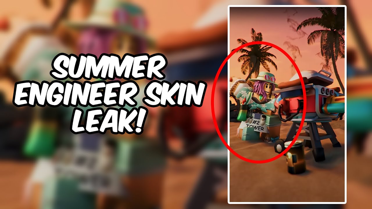 Summer Engineer Skin Leak! BEST BATTLEPASS? | TDS - YouTube