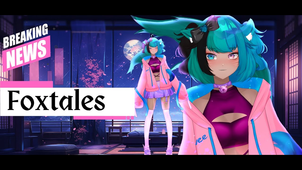 【Foxtales Ep 4 】Cyberpunk, Valentines Day Streams Plans, Schedule and More 👑 Aiveena Rozelle🦊 ...
