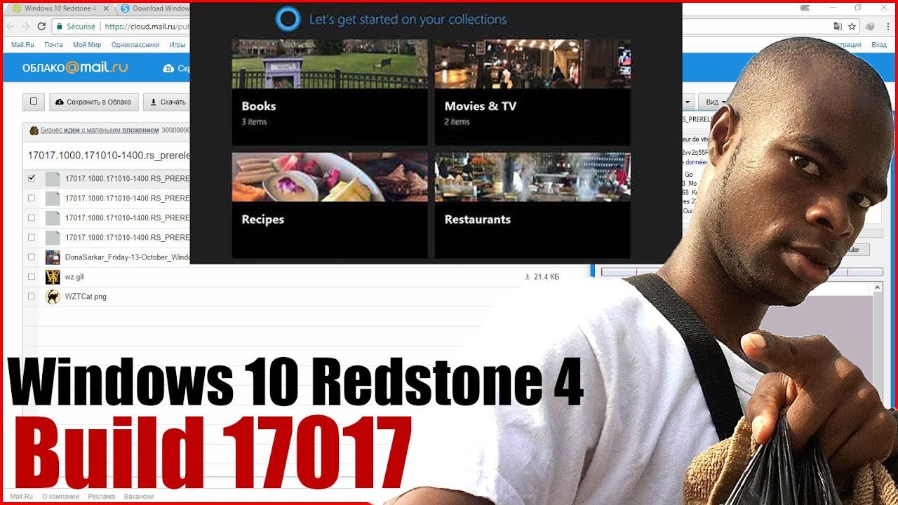 Windows 10 Redstone 4 Build 17017 ISO |Download REVIEW! - YouTube