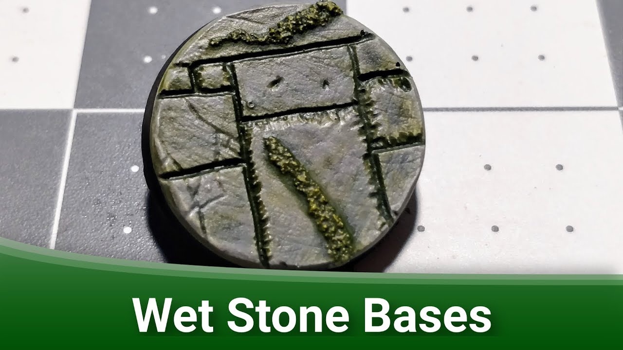 Wet Stone Bases | Painting Guide - YouTube