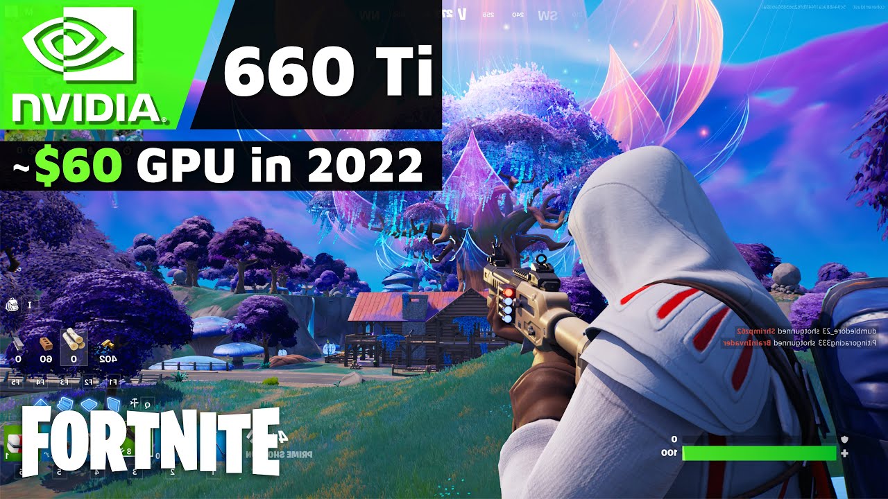 Fortnite | NVIDIA GTX 660 Ti | i9 9900K | 1080p Gameplay - YouTube
