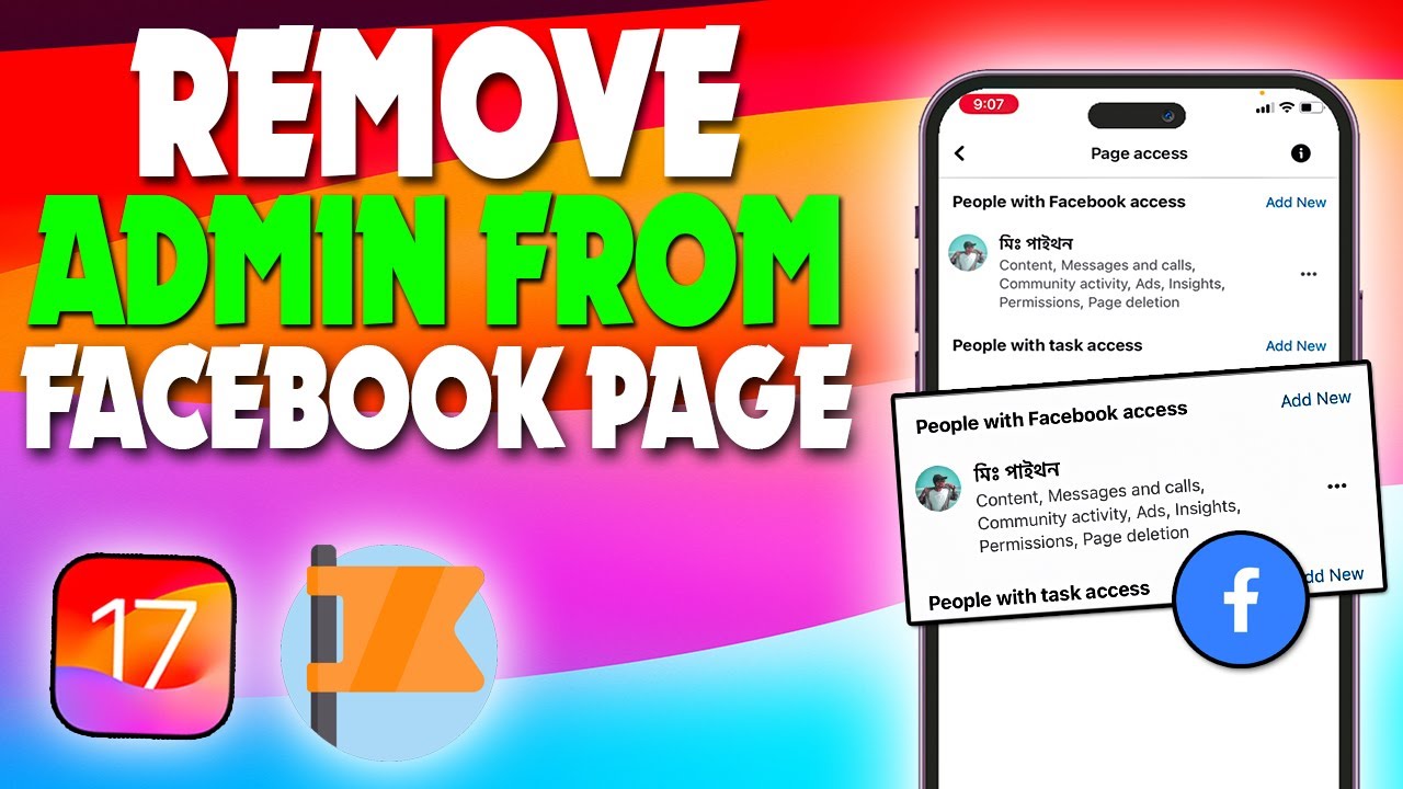 how to remove admin from Facebook page - Full Guide | PIN TECH | - YouTube