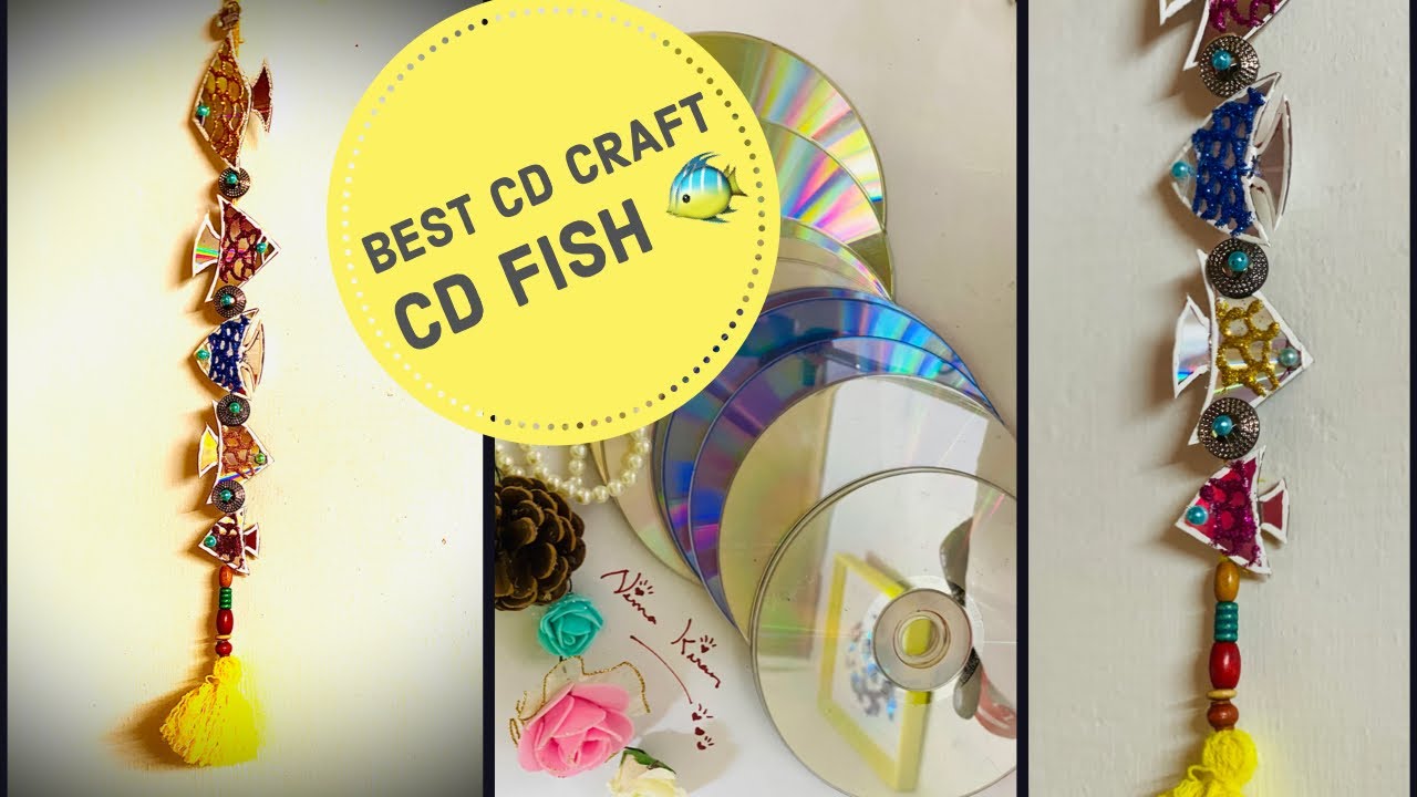 Latest CD Craft Ideas CD Recycling Best Out Of Waste CD Fish # ...