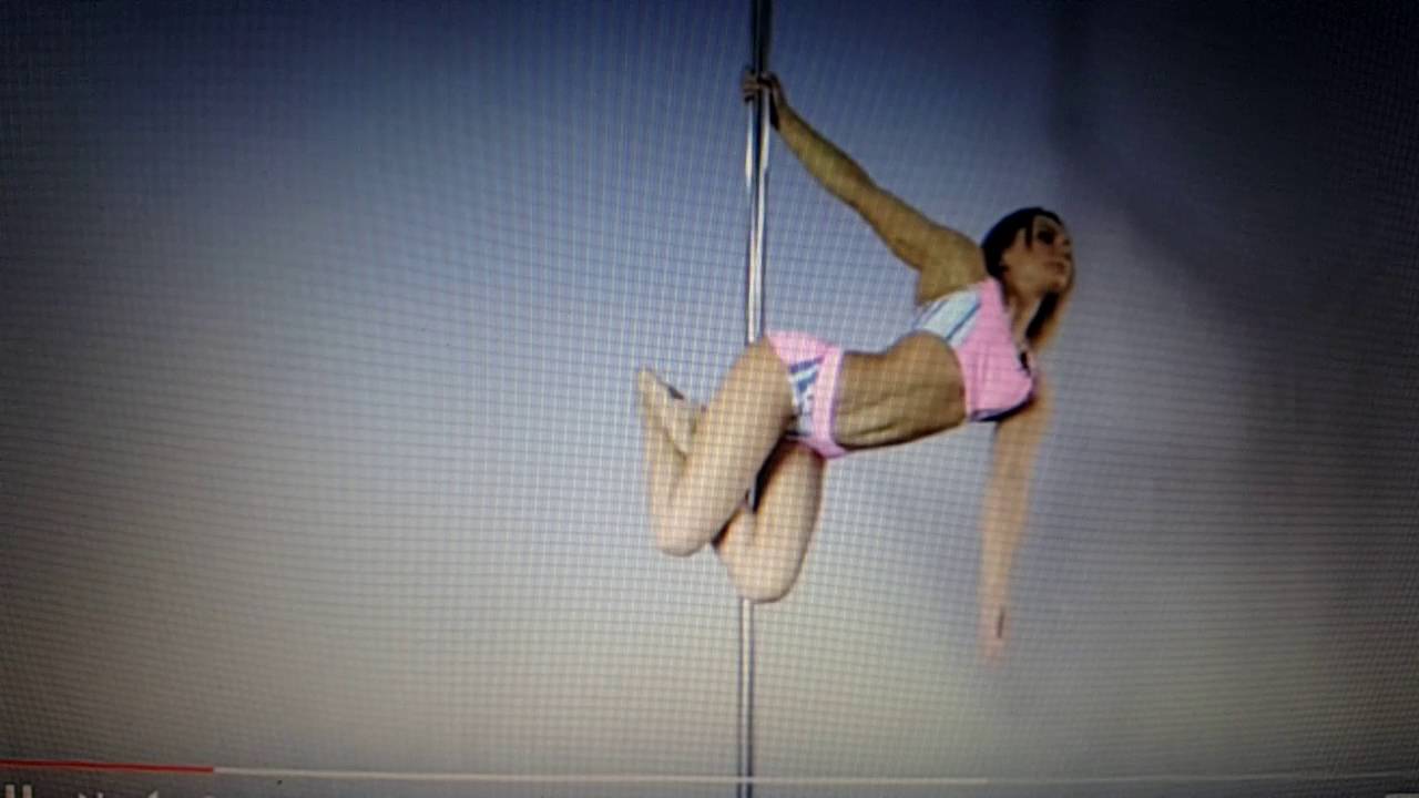 Pole dance tutorials '' sea horse '' - YouTube