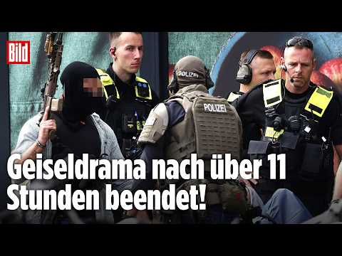 Geiseldrama in Berlin-Marienfelde beendet: Polizei gelingt Zugriff mit Taser!