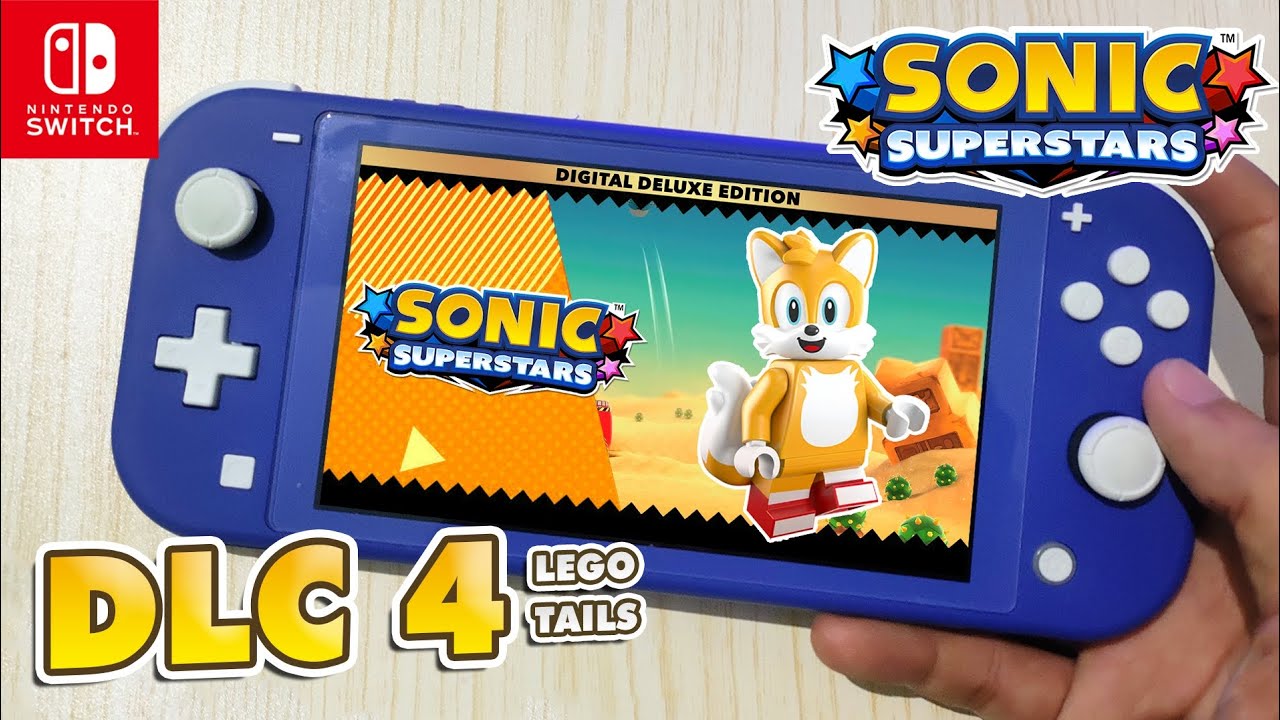 SONIC SUPERSTARS | Part 29 - DLC Lego Tails (Nintendo Switch Lite ...