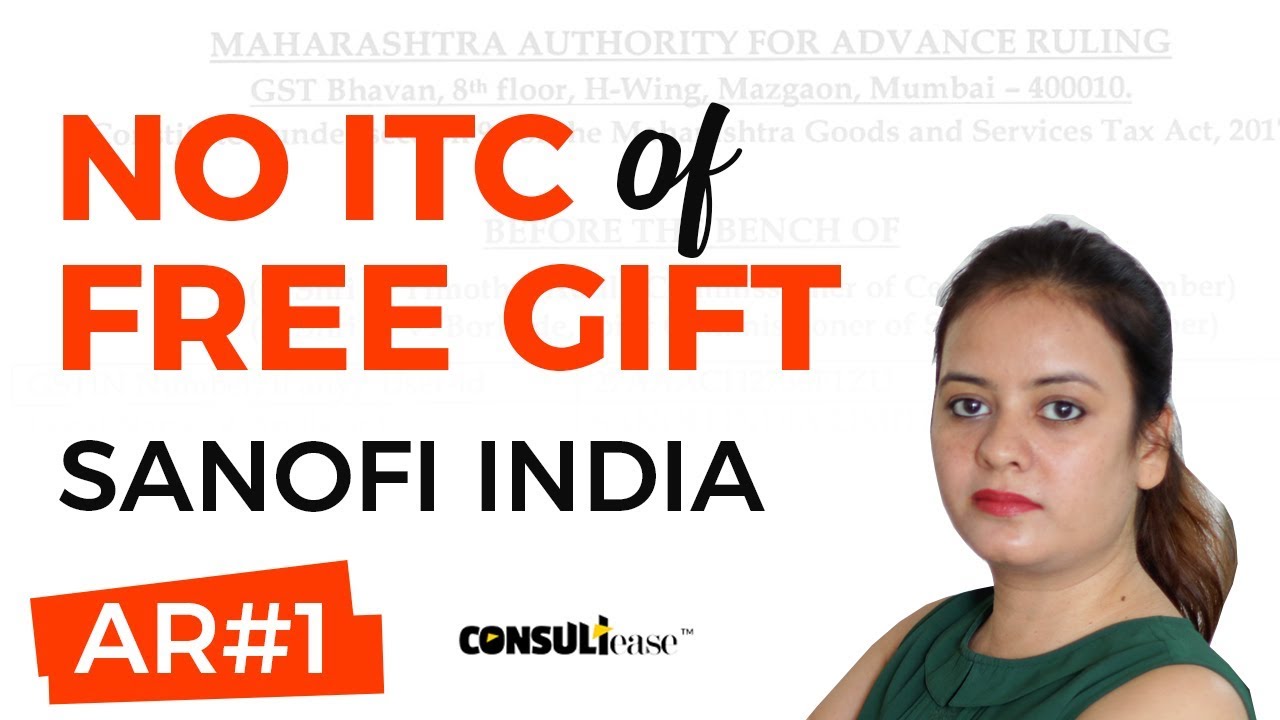 In GST input tax credit on free gift and promotional items in GST: AR ...
